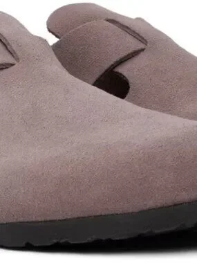 Birkenstock | Shoes | Birkenstock London Leather Faded Purple Regular ...
